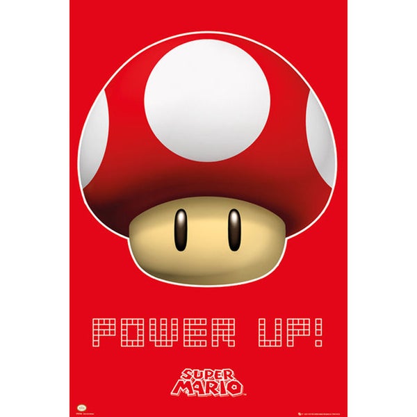 Nintendo Power Up - Maxi Poster - 61 x 91.5cm Merchandise - Zavvi UK