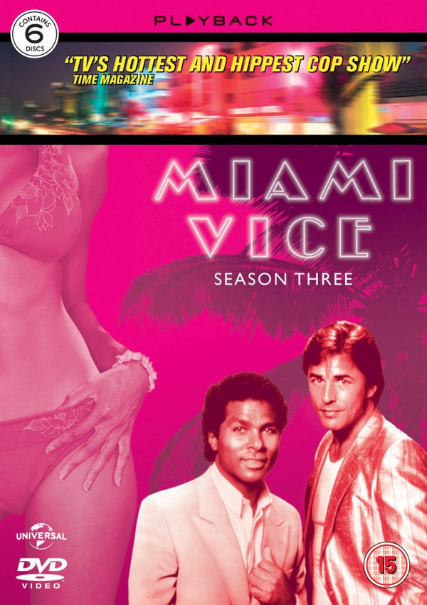 Miami Vice - Season 3 DVD - Zavvi UK