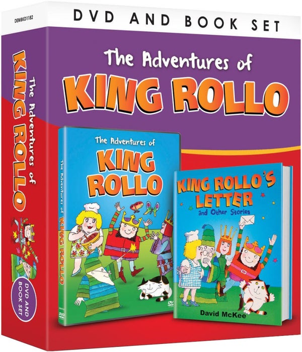 King Rollo (Includes Book) DVD - Zavvi UK