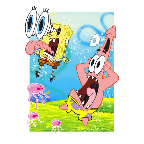 Spongebob Cast - Lenticular Poster - 47 x 67cm Merchandise | Zavvi.de
