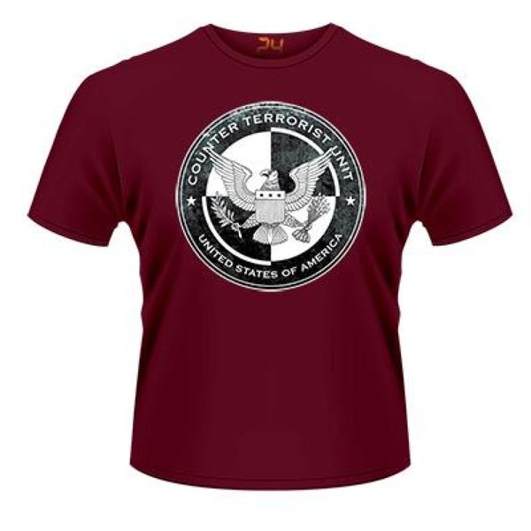 24 Men's T-Shirt - CTU - Red Merchandise - Zavvi UK