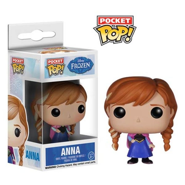 Disney Frozen Anna Pocket Pop! Vinyl Figure Merchandise - Zavvi UK