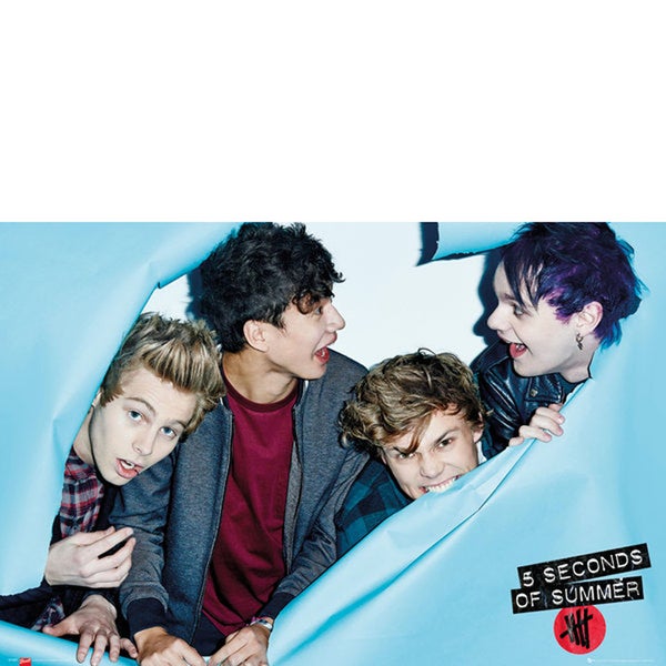 5 Seconds of Summer Rip - Maxi Poster - 61 x 91.5cm Merchandise - Zavvi UK