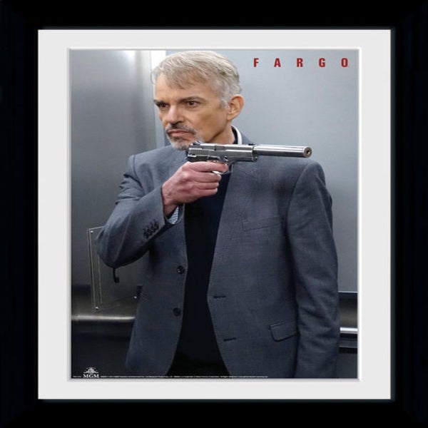 Fargo Lorne Malvo Gun - 16 x 12 Framed Photgraphic - IWOOT UK