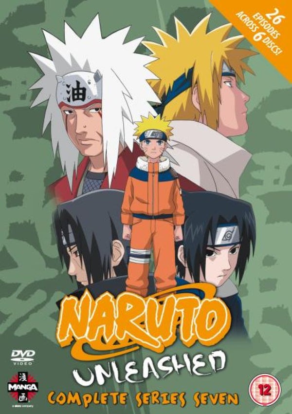 Naruto Unleashed Complete Series 7 DVD - Zavvi UK