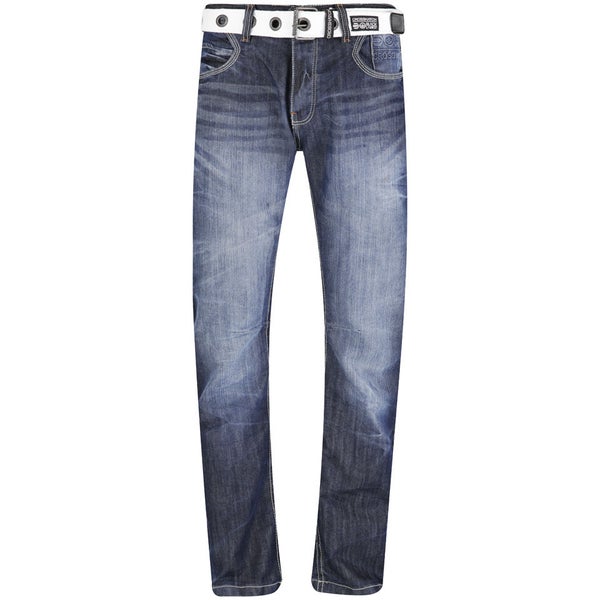Crosshatch Men's Baltimore Denim Jeans - Dark Wash Mens Clothing - Zavvi UK
