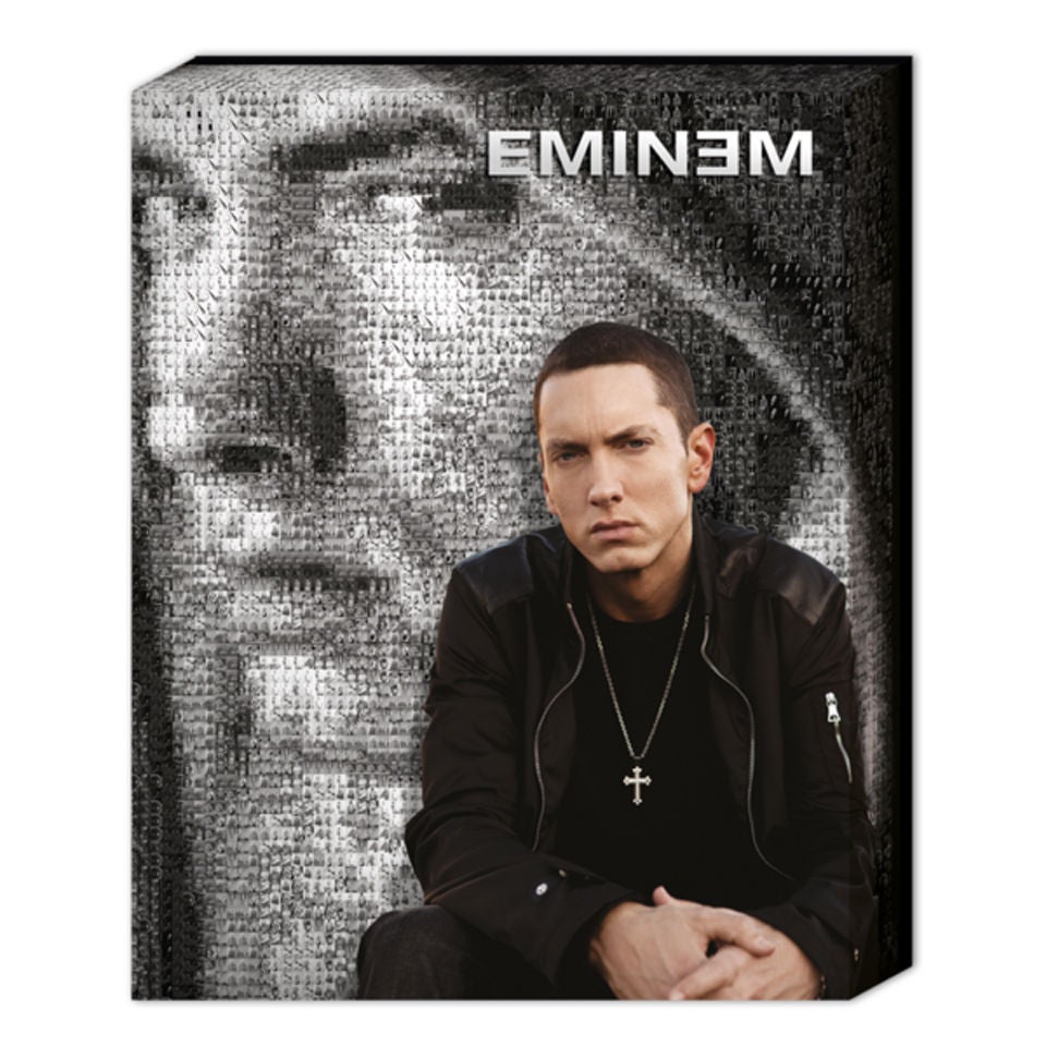 Eminem Mosaic - 50 x 40cm Canvas Merchandise - Zavvi UK
