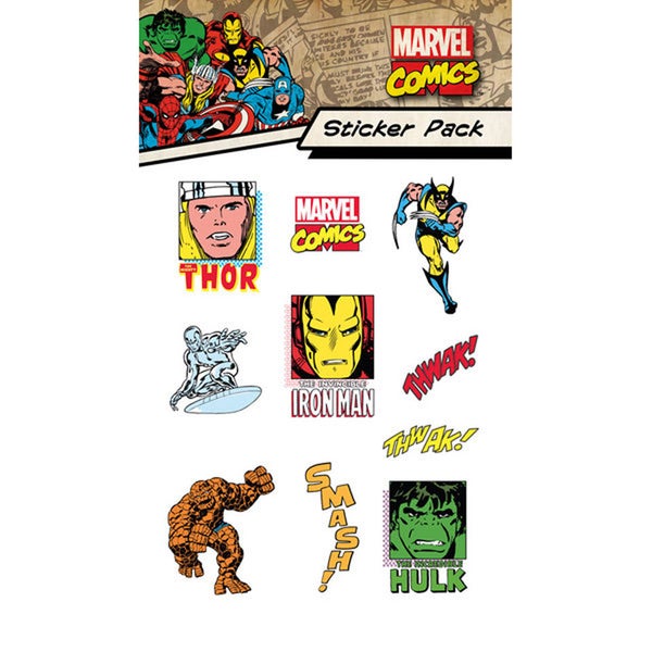 Marvel Characters - Vinyl Sticker Pack Merchandise - Zavvi UK
