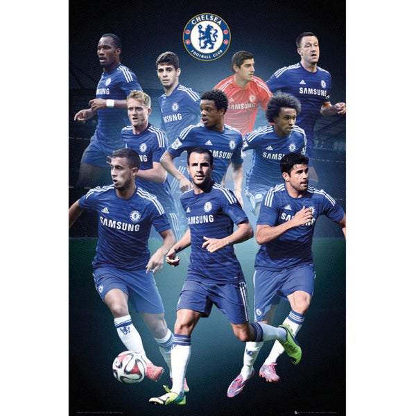 Chelsea Collage 14/15 - Maxi Poster - 61 x 91.5cm Merchandise - Zavvi UK