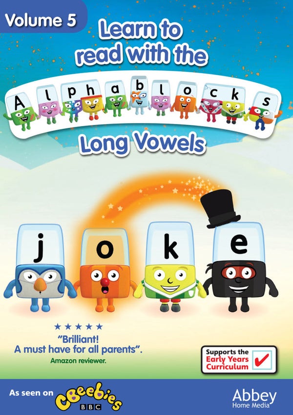 Alphablocks: Long Vowels - Volume 5 DVD - Zavvi UK