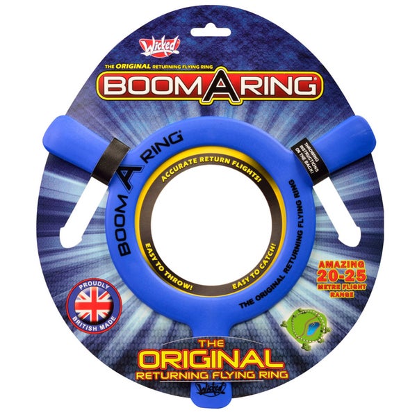 Wicked Boom A-Ring Flying Ring - Blue Toys - Zavvi UK