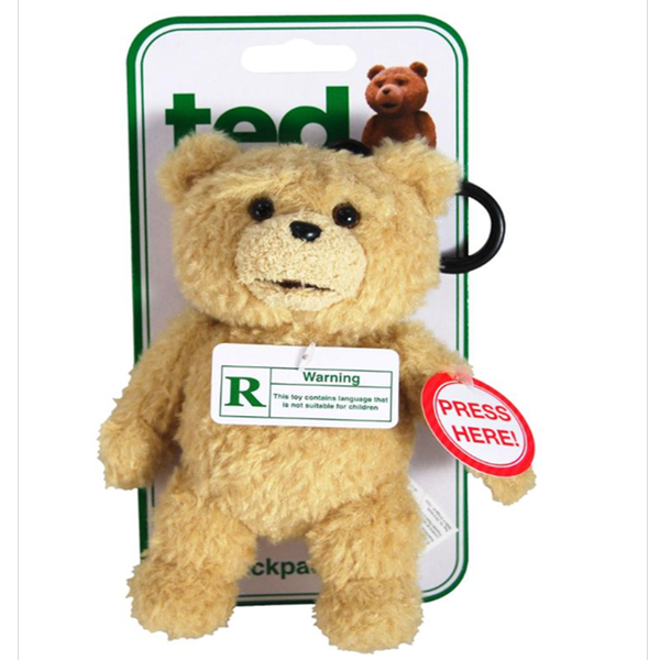 Ted Back Pack Clip with Sounds Merchandise - Zavvi UK