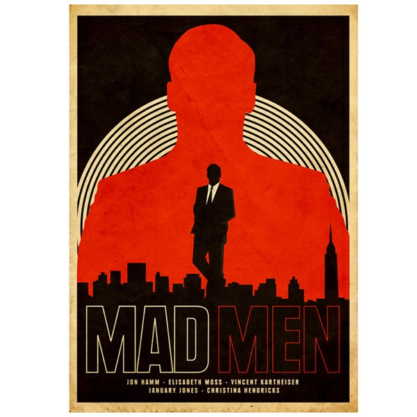 Mad Men - Limited Signed and Numbered Giclee Print Gifts - Zavvi UK
