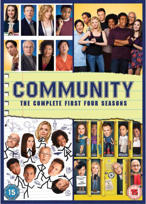 Community - Seasons 1-4 (Includes UltraViolet Copy) DVD - Zavvi UK