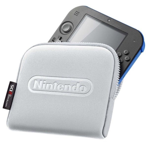 Nintendo 2DS Carrying Case - Silver Nintendo DS Accessories - Zavvi UK