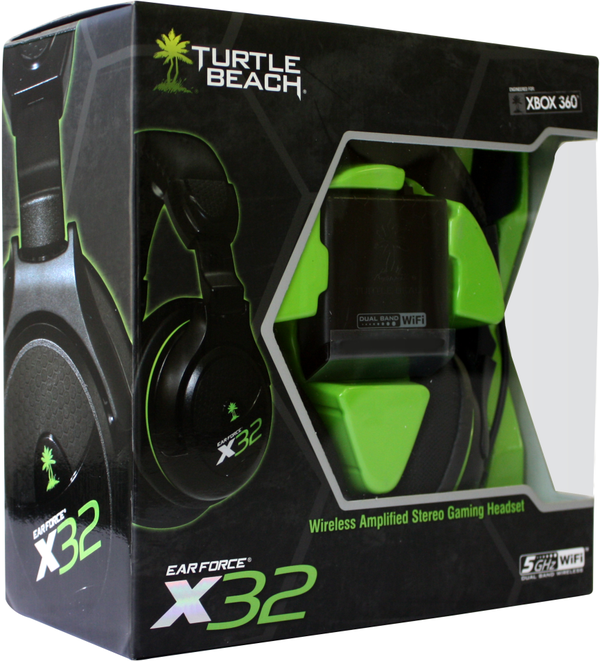 Turtle Beach: X32 Xbox 360 Wireless Headset Games Accessories - Zavvi UK