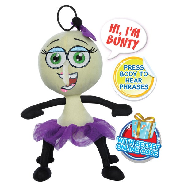 Bin Weevils 12 Inch Talking Bunty Plush Toy - IWOOT UK