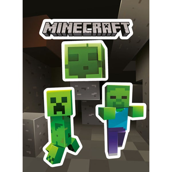 Minecraft Creepers - Vinyl Sticker Pack Merchandise - Zavvi UK