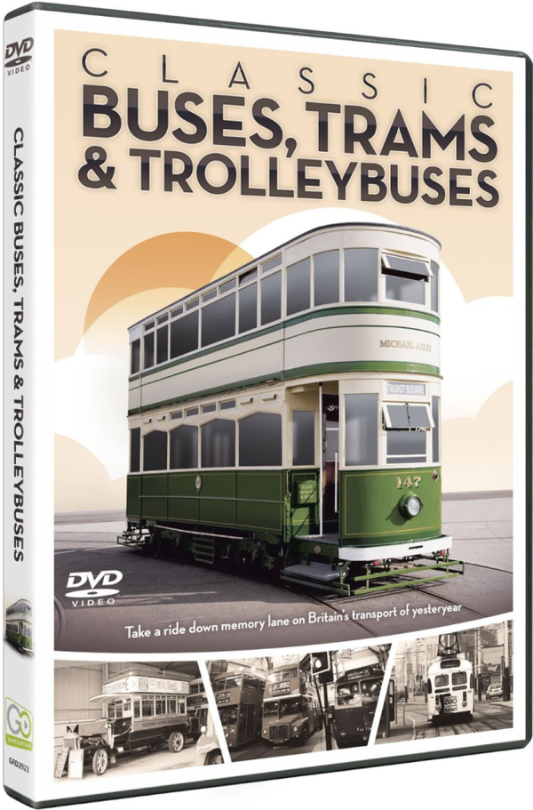 Classic Buses, Trams and Trolley Buses DVD - Zavvi UK