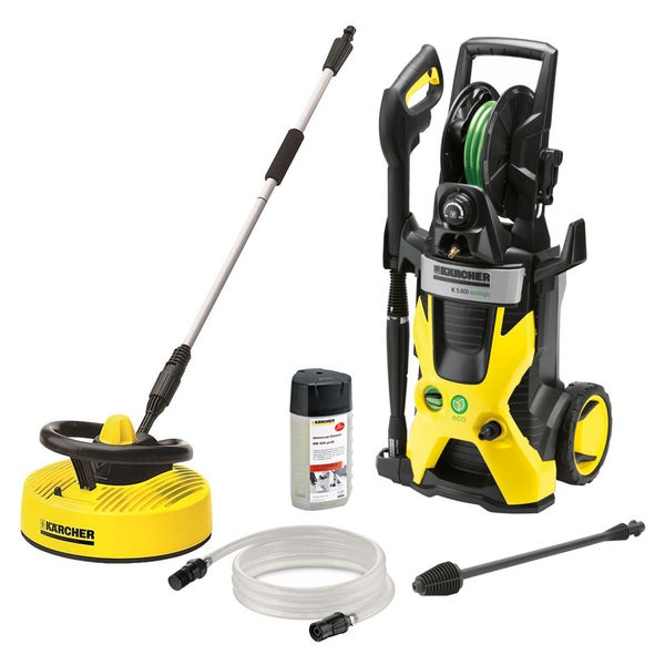 Karcher Eco Pressure Washer with T300 Patio Cleaner - IWOOT UK