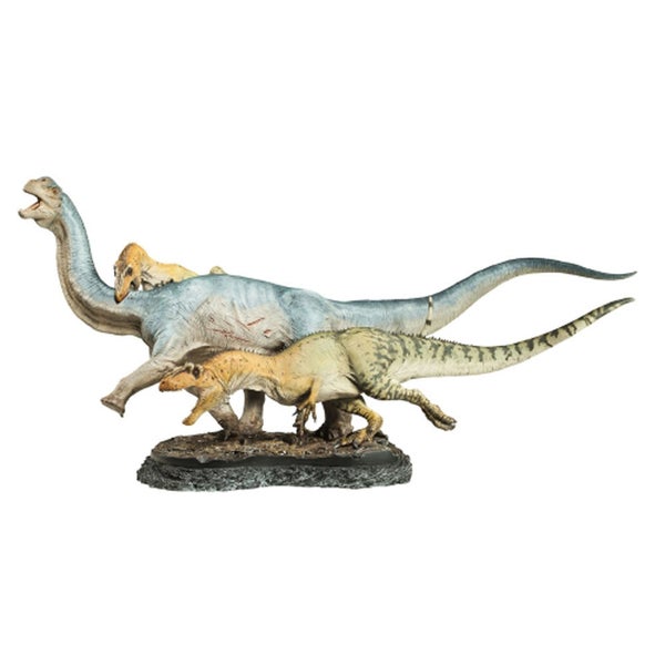 Sideshow Collectibles Dinosauria Allosaurus vs. Camarasaurus Statue ...