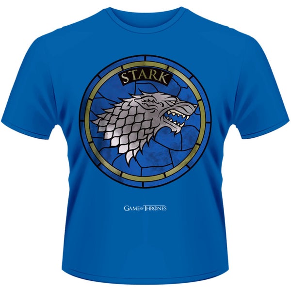 Game of Thrones Men's T-Shirt - House Stark - Blue Merchandise - Zavvi UK