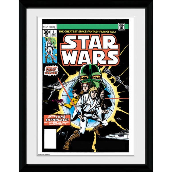 Star Wars Comic Luke - 30x40 Collector Prints Merchandise - Zavvi UK