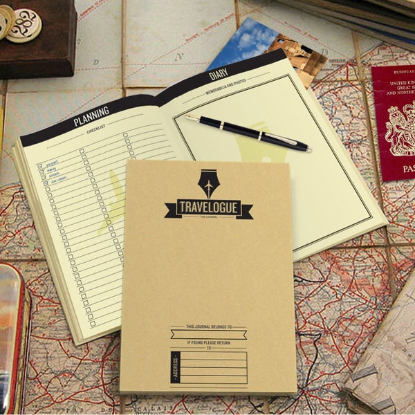 Journal de Voyage Travelogue - Souvenirs de Voyage Gifts | Zavvi France