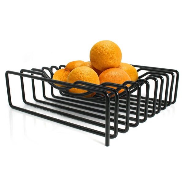Wire Fruit Bowl - Black - IWOOT UK