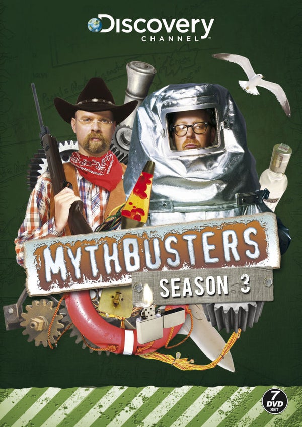 Mythbusters - Season 3 DVD - Zavvi UK