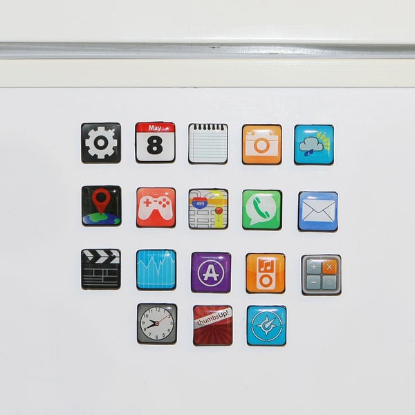 Phone App Magnets - IWOOT UK