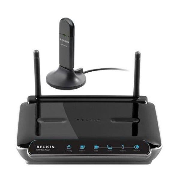 Belkin Wireless N Router F5D8233uk4 - Grade A Refurb - IWOOT UK