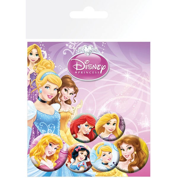 Disney Princesses - Badge Pack Merchandise - Zavvi UK