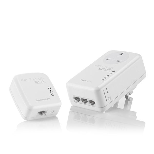 Sagemcom Fast Powerline WiFi Extender (Multi Pack) Computing - Zavvi US