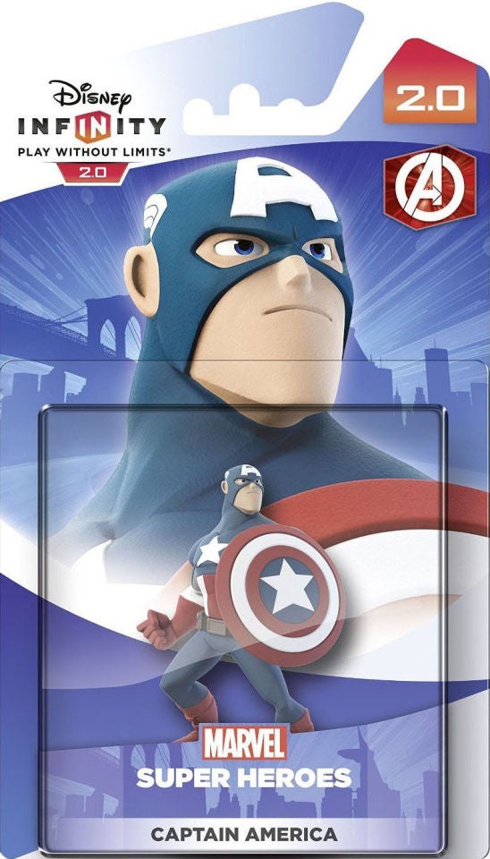 Disney Infinity 2.0 Captain America Figure Games - Zavvi UK