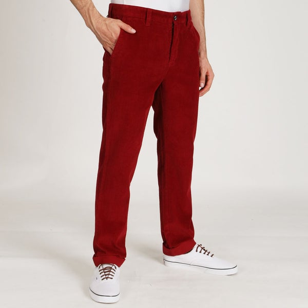 Farah 1920 Men's Rush Cord Trousers - Deep Red Clothing - Zavvi UK