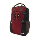 Loungefly Marvel Deadpool Cosplay Square Nylon Backpack Merchandise ...