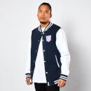 Transformers Decepticon Varsity Jacket - Navy / White Clothing - Zavvi UK