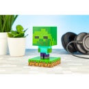 Minecraft Zombie Icon Light Traditional Gifts - Zavvi UK