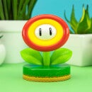 Nintendo Super Mario Fire Flower Icon Light Traditional Gifts - Zavvi UK