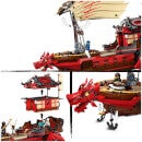 LEGO NINJAGO: Legacy Destiny's Bounty Ship Set (71705) Toys - Zavvi UK