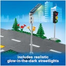LEGO City: Road Plates Building Set with Traffic Lights (60304) Toys ...
