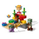 LEGO Minecraft: The Coral Reef Building Set with Alex (21164) Toys ...