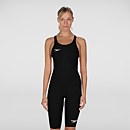 Women's Fastskin LZR Racer Element Openback Kneeskin Black | Speedo