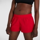 Women's Essential Swim Short Red | Speedo