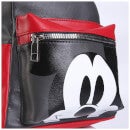 Disney Mickey Mouse Black And Red Faux-Leather Backpack Gifts - Zavvi UK