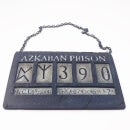 DUST! Harry Potter Azkaban Prison Sign Replica - Limited Edition Zavvi ...