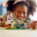 LEGO Minecraft: The Rabbit Ranch House with Animals Set (21181) Toys ...