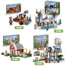 LEGO Minecraft: The Red Barn Set with Toy Farm Animals (21187) | retro ...