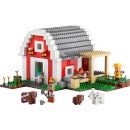 LEGO Minecraft: The Red Barn Set with Toy Farm Animals (21187) | retro ...